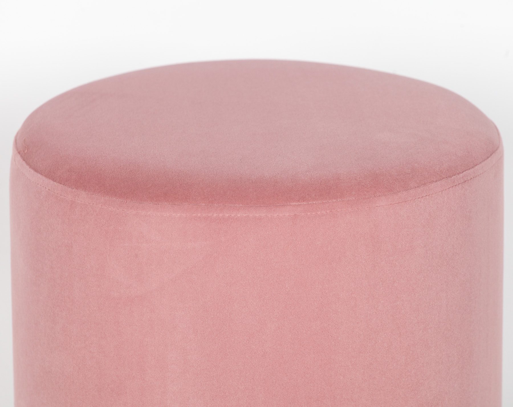 Pink Round Stool - Glasstone Furniture