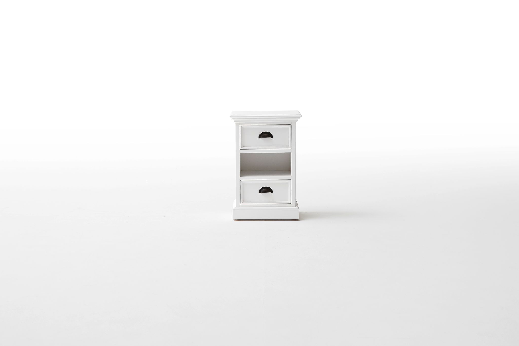 Bedside Storage Unit w/ basket - Glasstone Furniture