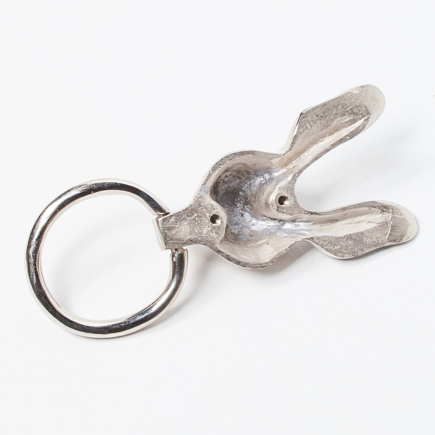 Chrome Rabbit Door Knocker - Glasstone Furniture