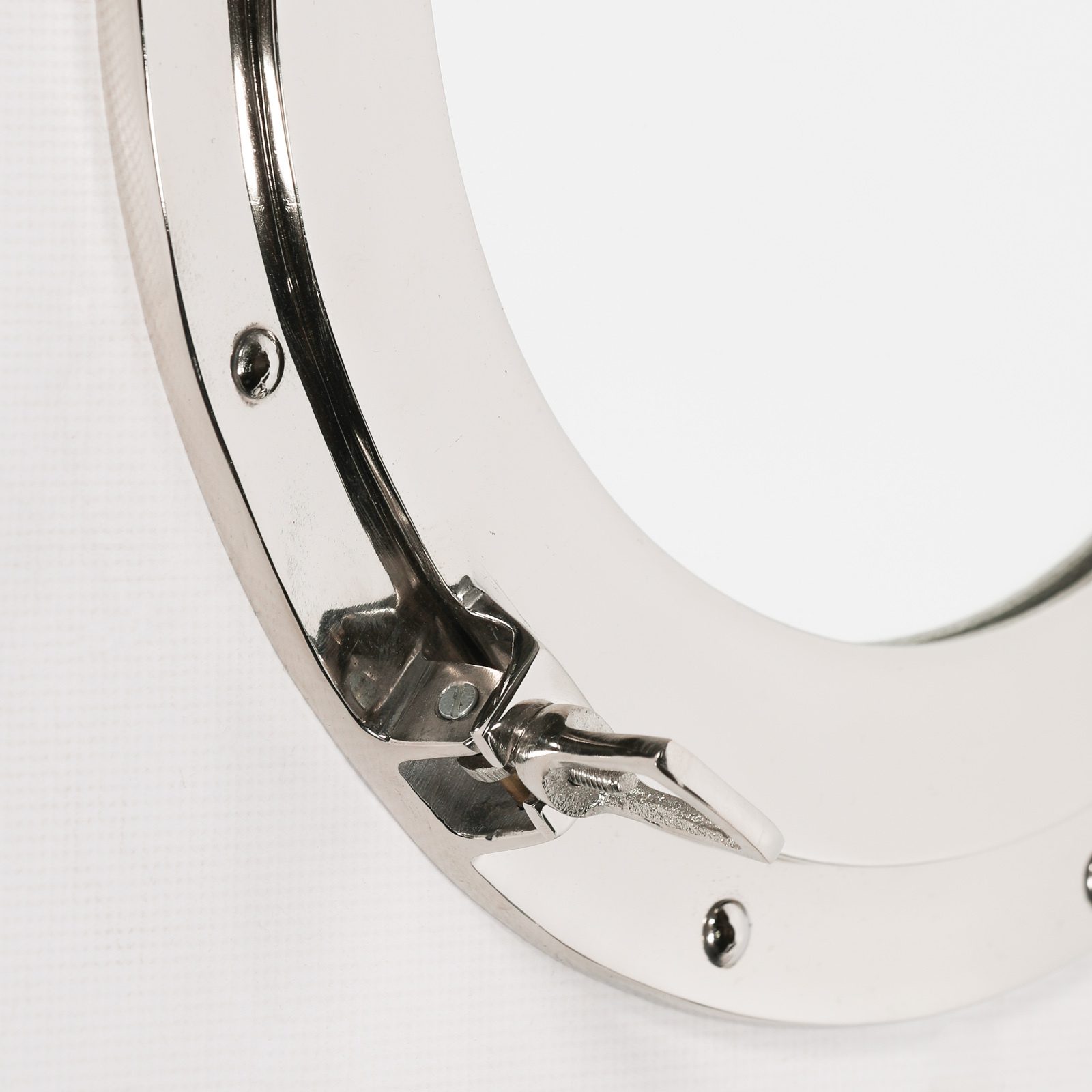 Polished Port Hole Mirror - Glasstone Furniture