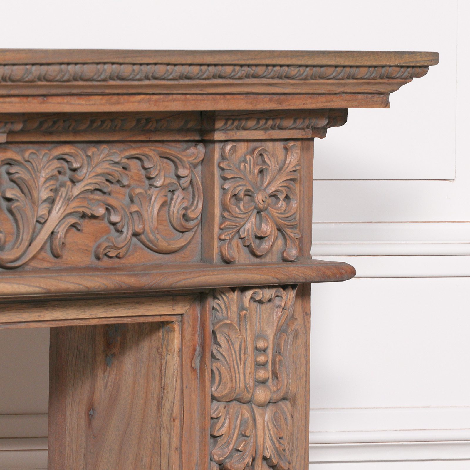 Wooden Carved Fire Surround - Glasstone Furniture