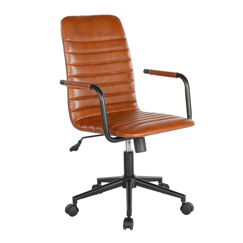 Beat faux leather operator chair - Glasstone Furniture