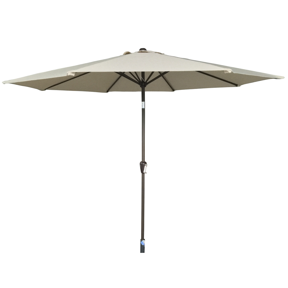 3m Table parasol with tilt in Beige - Glasstone Furniture