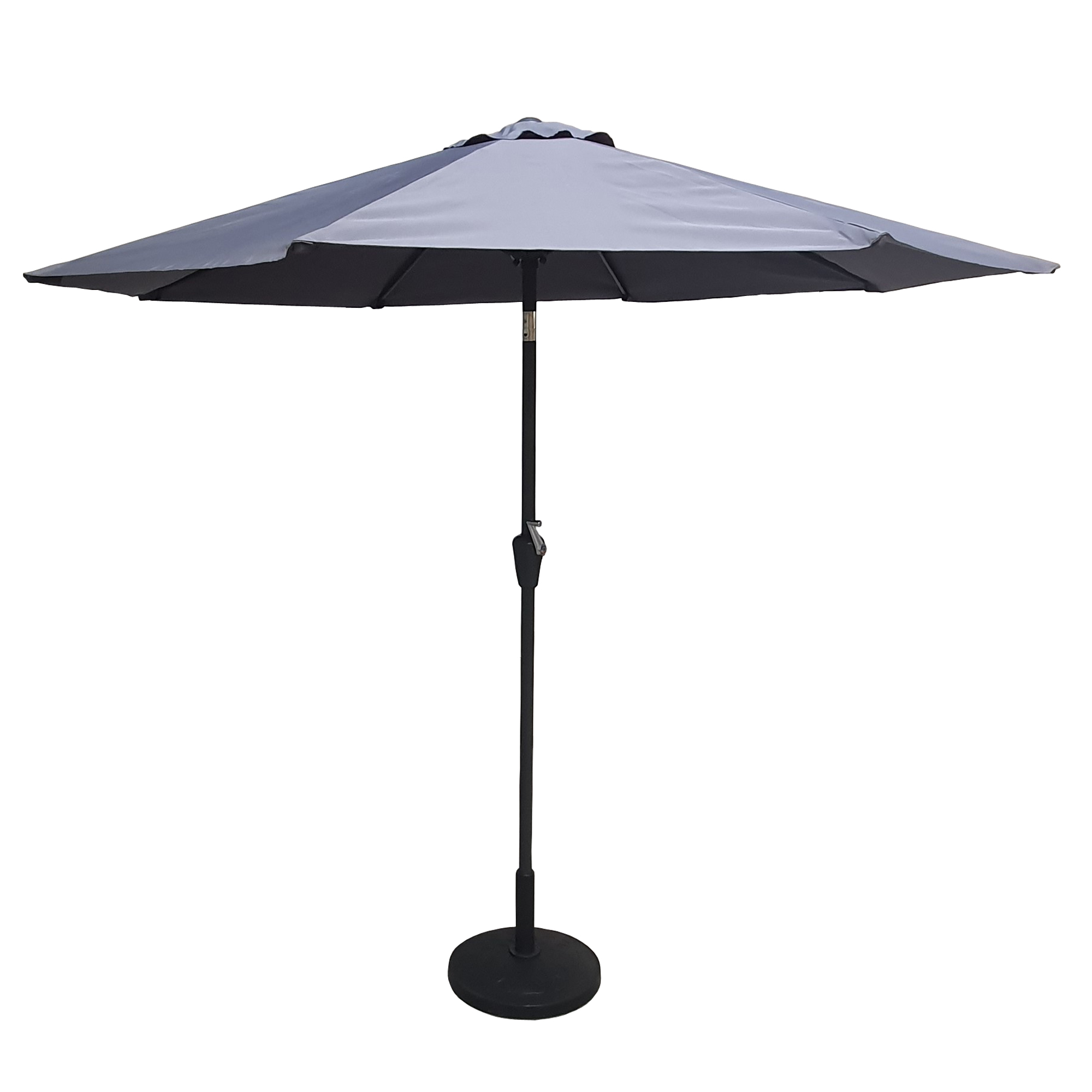 3m Table parasol with tilt in Grey - Glasstone Furniture