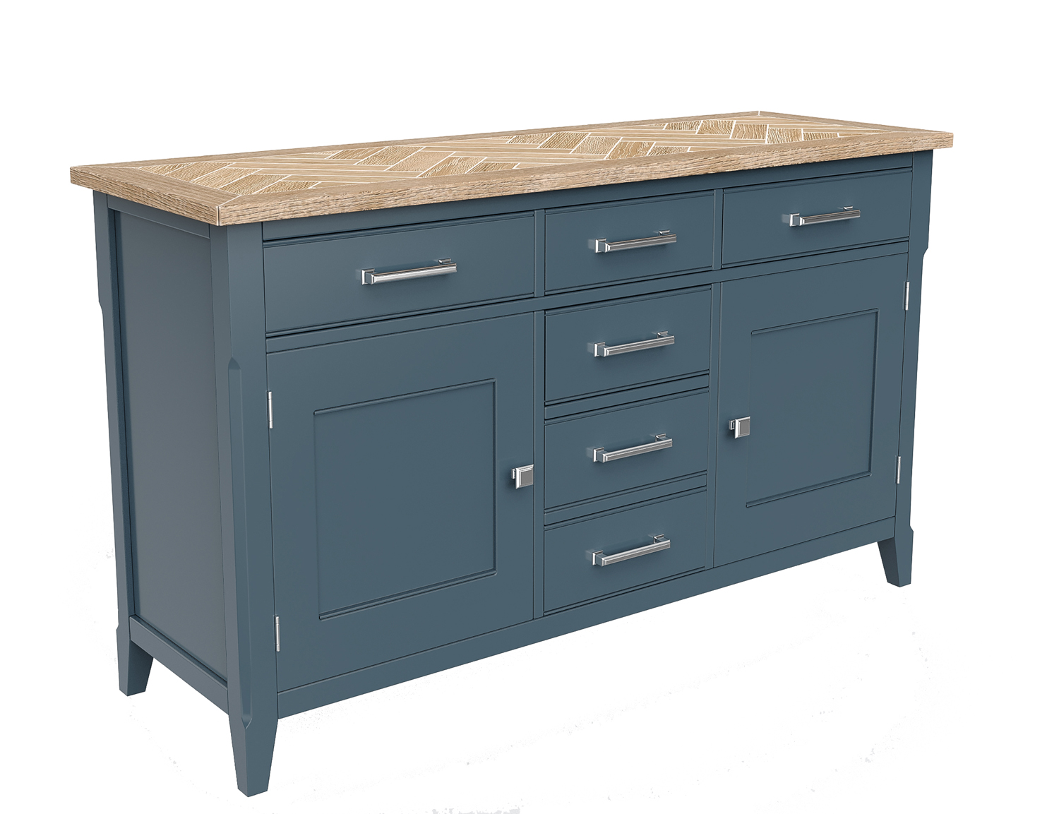 Signature Blue Large Sideboard - Glasstone Furniture