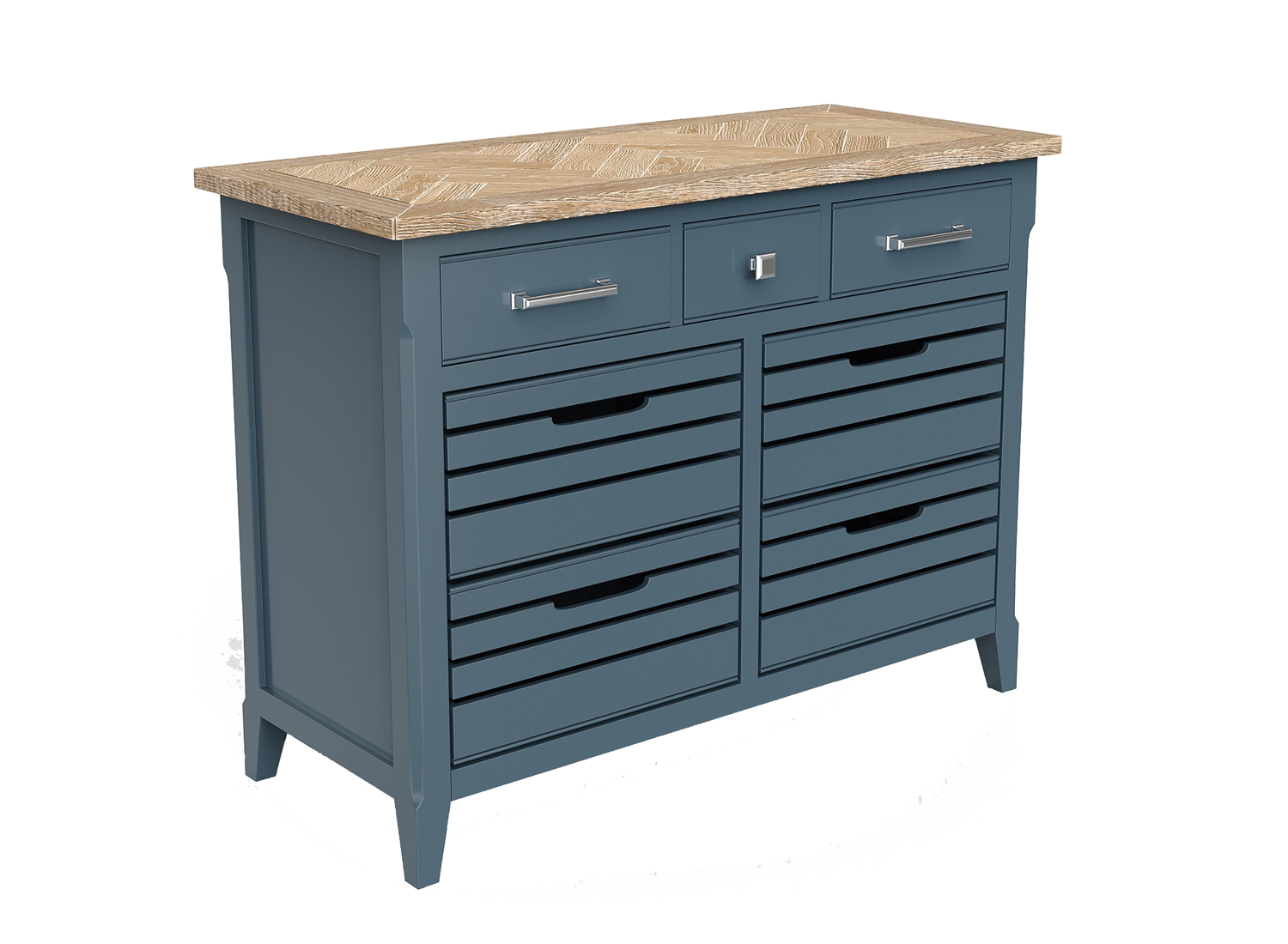 Signature Blue Sideboard / Servery - Glasstone Furniture