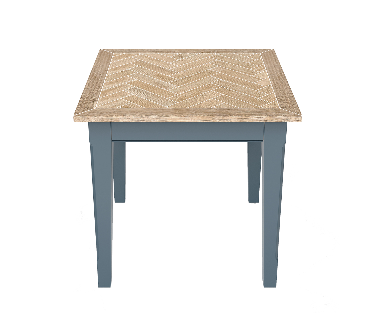 Signature Blue Square Dining Table - Glasstone Furniture