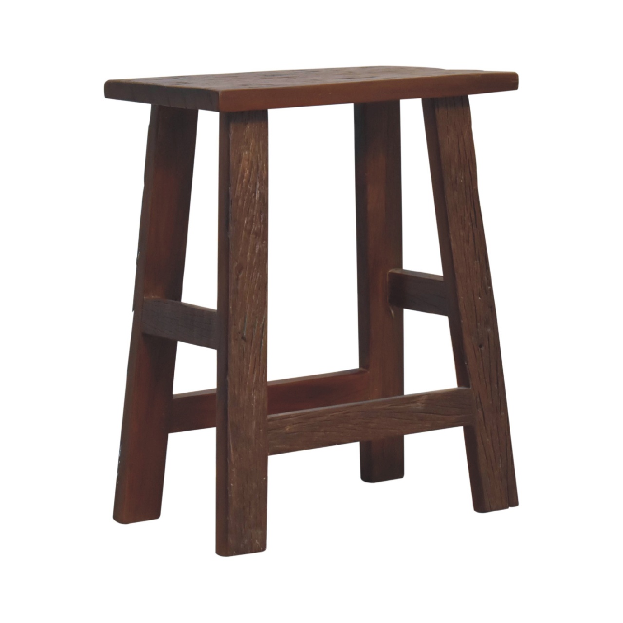 Reclaimed High Stool - Glasstone Furniture